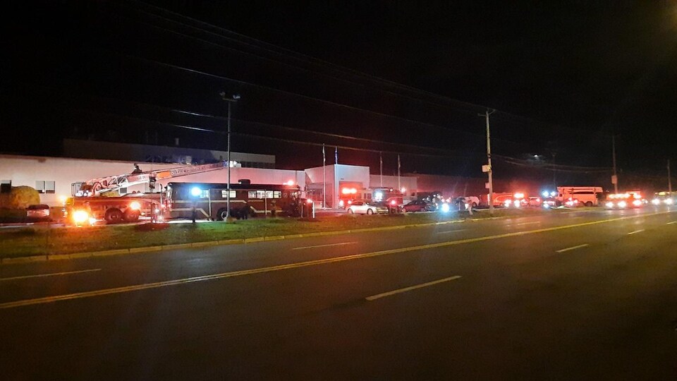 Incendie à l’usine Frito-Lay de Lévis | Radio-Canada.ca