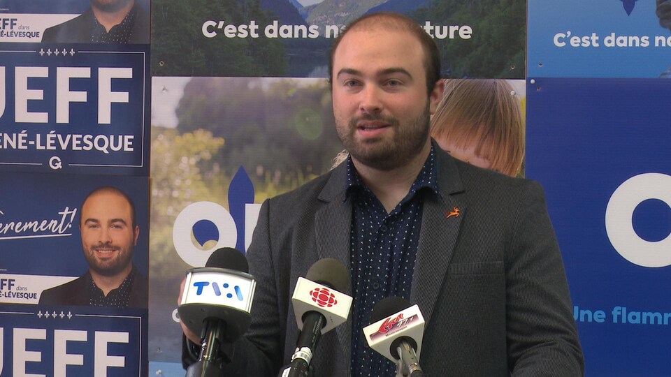 Jeff Dufour-Tremblay, candidat péquiste dans René-Lévesque