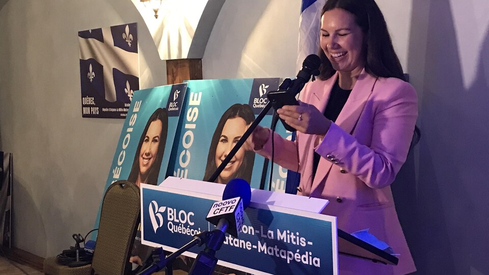 Un nouveau mandat pour la bloquiste Kristina Michaud