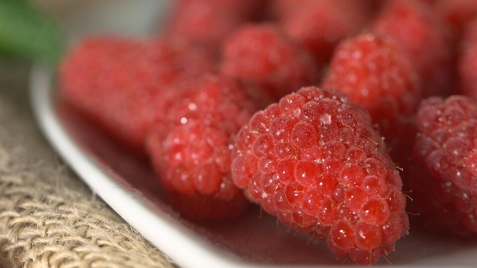 Mettre de l'avant la framboise québécoise sur les tablettes d'épicerie