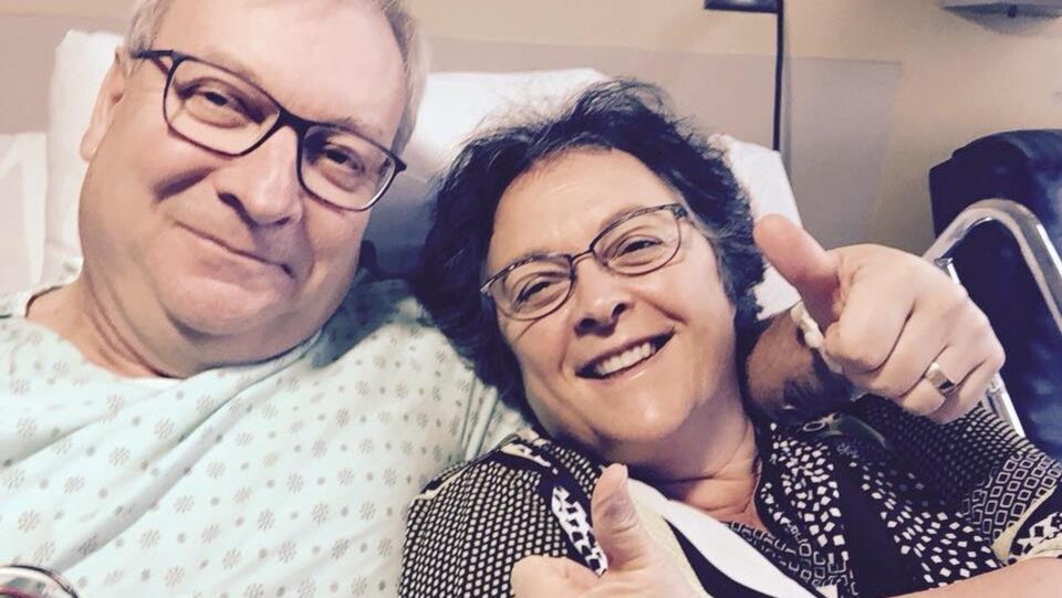 Luc Blanchette est sorti de l'hôpital et prend du mieux