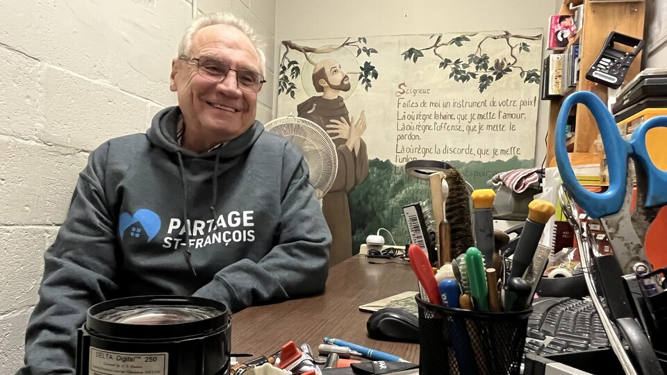 Une vie consacrée aux autres au Partage St-François | Radio-Canada.ca