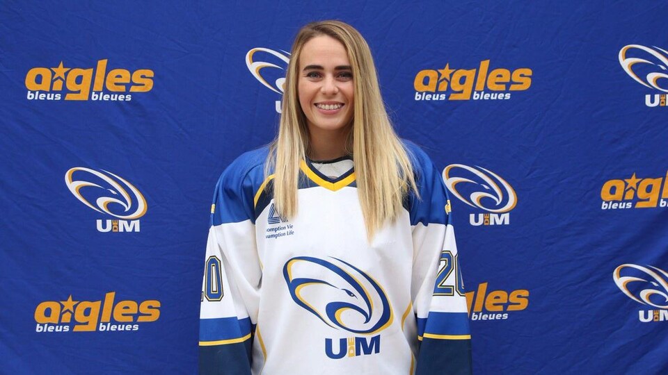 Hockey féminin : Maëlle Rioux de Aigles bleues intéresse l'équipe de France