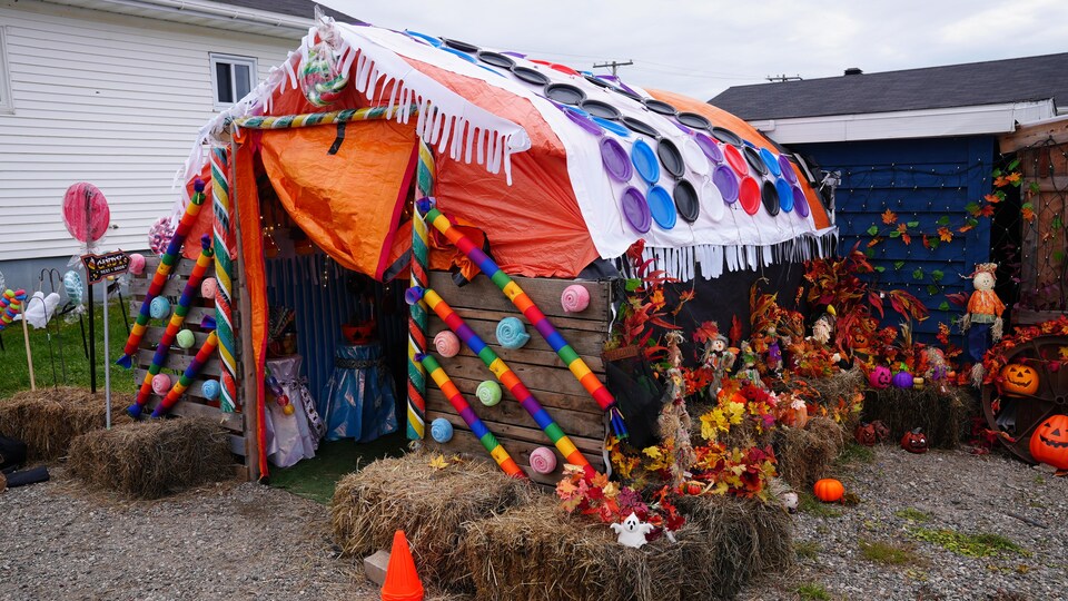 Une maison hantée très populaire le soir de l’Halloween | Fureteur nord ...