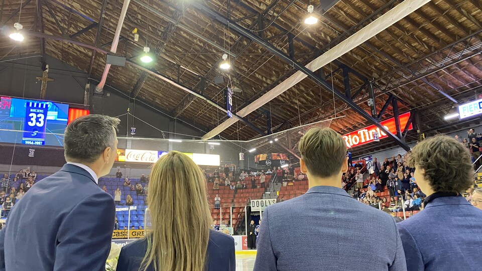 Marc Denis immortalisé au Centre Georges-Vézina | Radio-Canada.ca