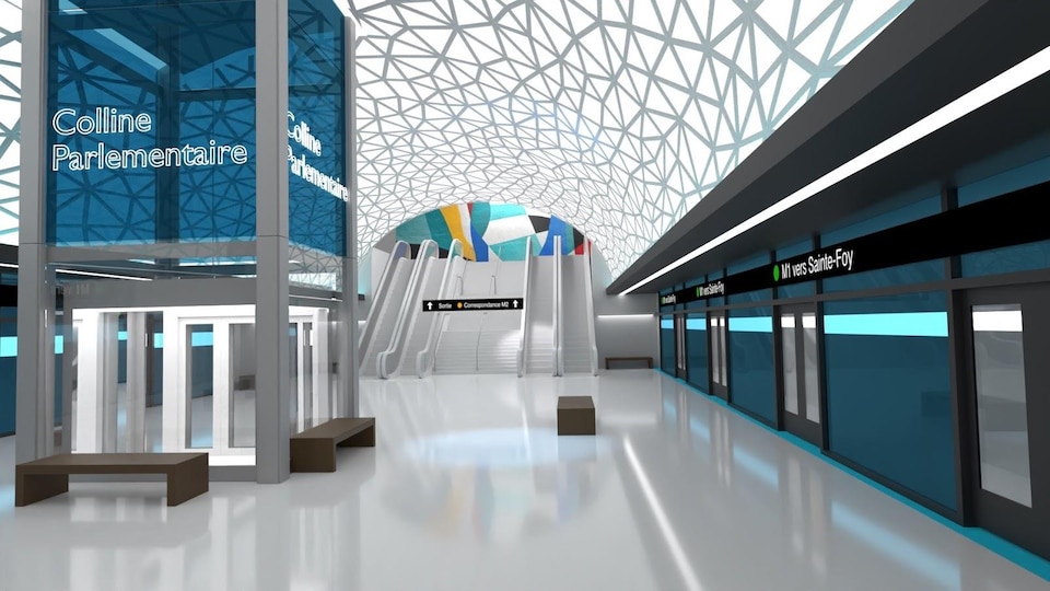 Un métro léger, la vision de l'avenir de Québec 21 | Élections ...