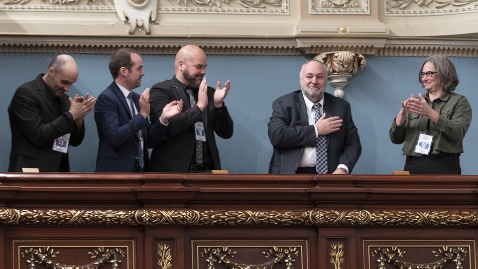 Leur instant 2019 : Denis Lessard honoré à l’Assemblée nationale