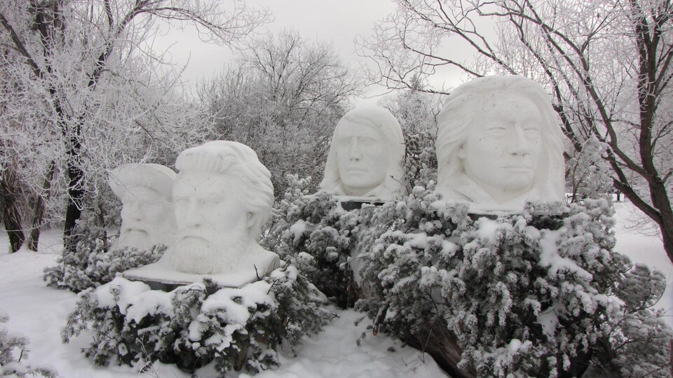 Au Manitoba, un « mont Rushmore » des héros de l’Ouest | Radio-Canada.ca