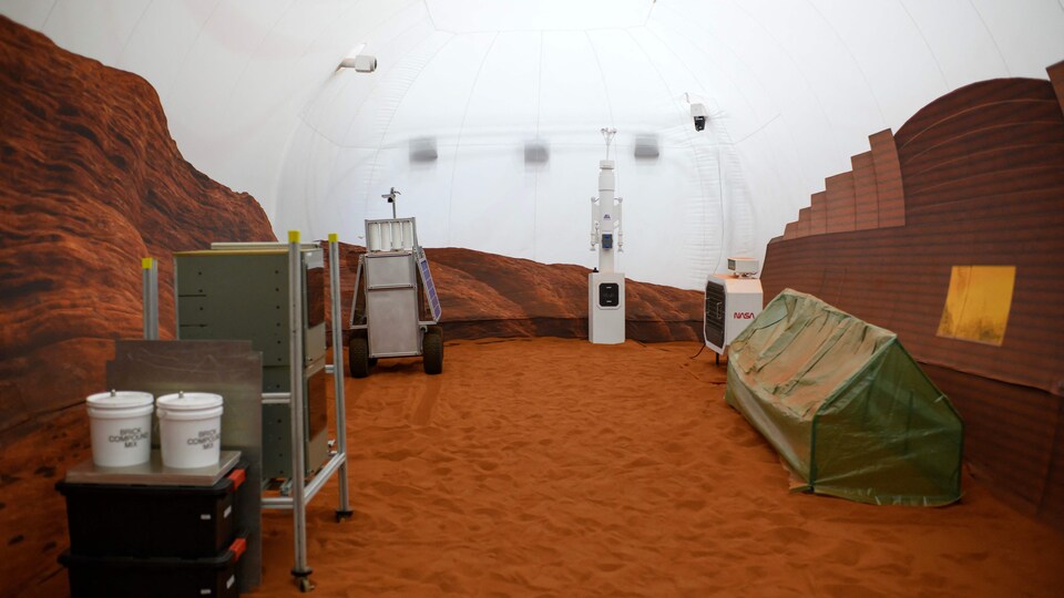 La NASA dévoile une maison pour simuler la vie sur Mars | Radio-Canada.ca