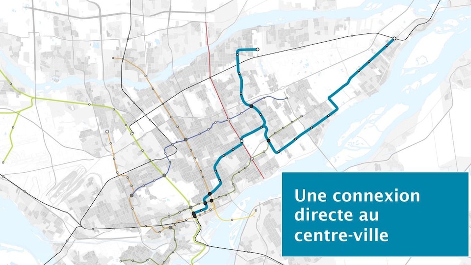 Un trajet « revu et corrigé » pour le REM de l’Est