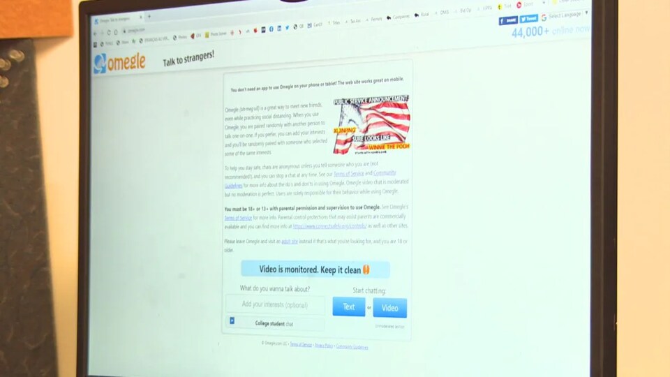 Le Site Omegle Un Espace Privilégié Pour Les Cyberprédateurs Ciblant
