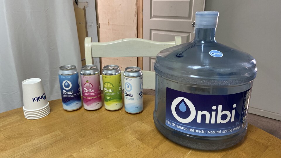 Onibi met au point de nouveaux produits avec son eau à La Sarre | Radio-Canada.ca