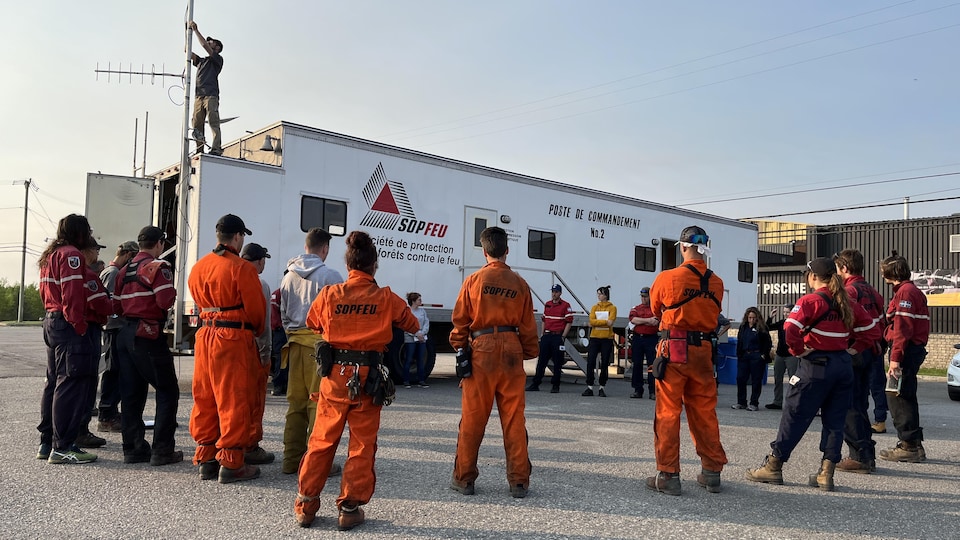 Un nouvel incendie forestier au nord de Sept-Îles