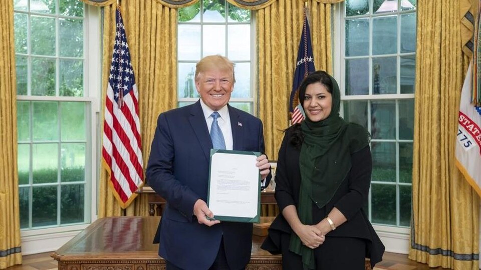 La première ambassadrice saoudienne entre en fonction à Washington ...
