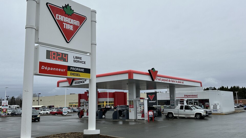 Le prix de l'essence en hausse en Abitibi-Témiscamingue