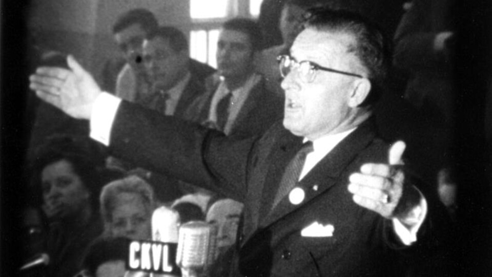 Chronique histoire avec Sébastien Tessier : l'histoire de Réal Caouette