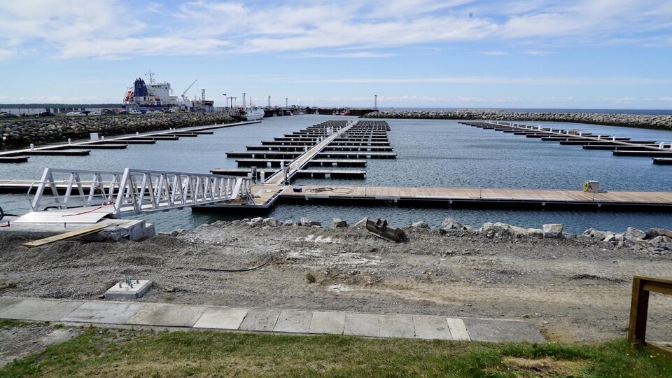 Ouverture de la marina de Rimouski