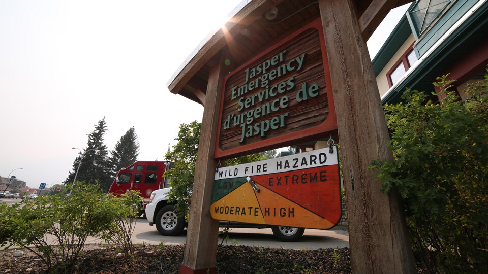 Des résidents de Jasper craignent un feu de forêt