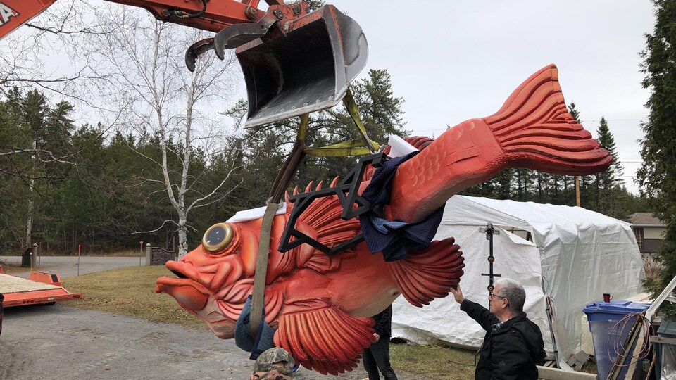 Un tout nouveau « plus gros sébaste au monde » à La Baie | Radio-Canada.ca