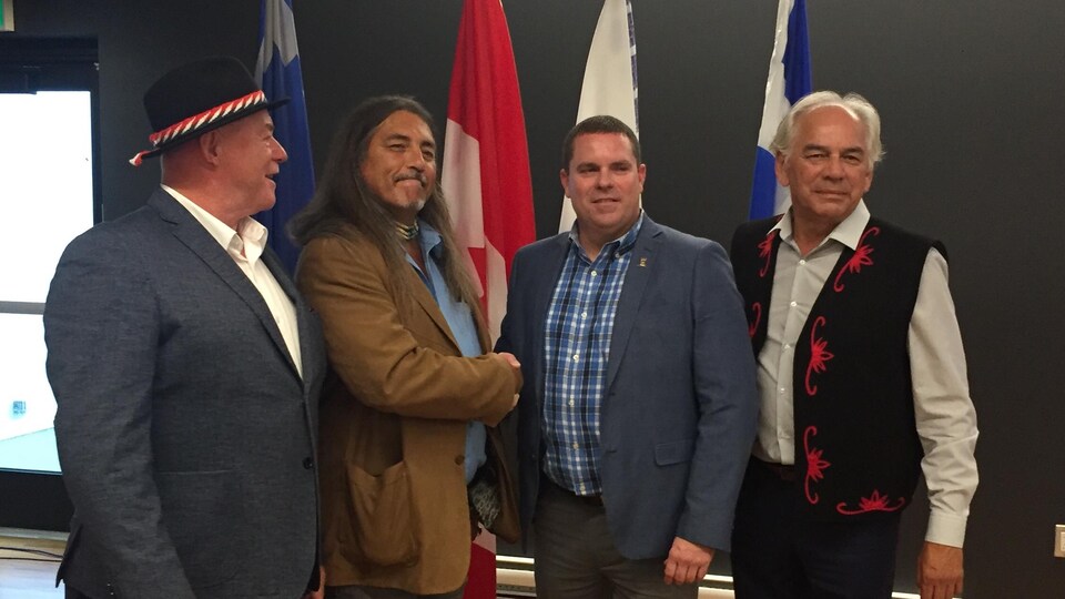 Sommet des premières nations bilan avec Daniel Côté maire de Gaspé