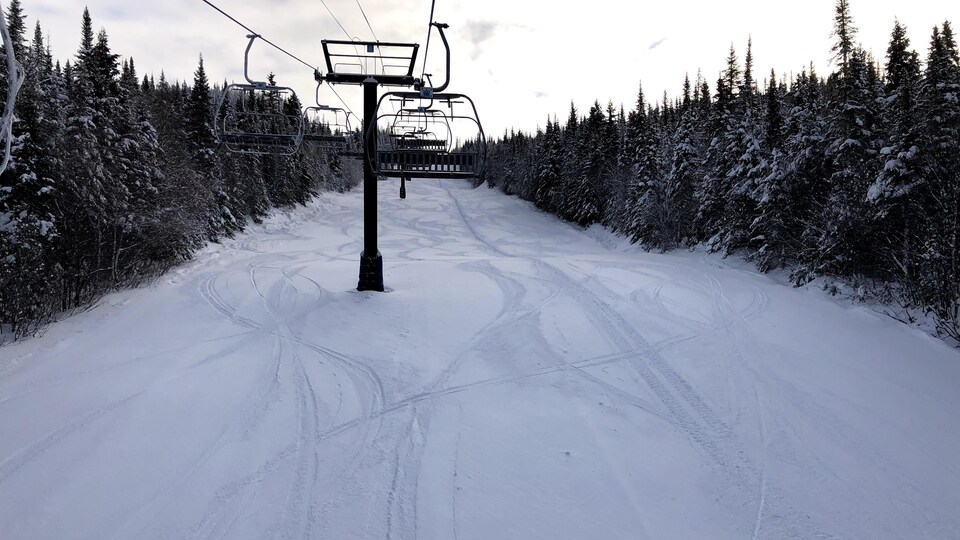 Vers le ski de printemps au Valinouët