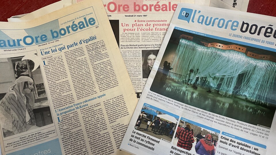 Les journaux locaux sur la ligne de front