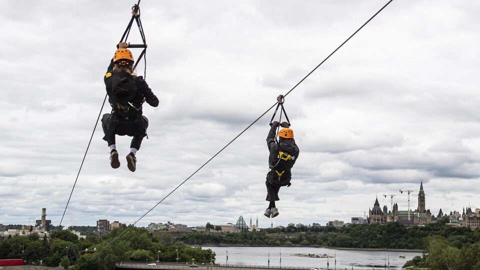 Une deuxième saison pour la tyrolienne Interzip Rogers entre Ottawa et ...