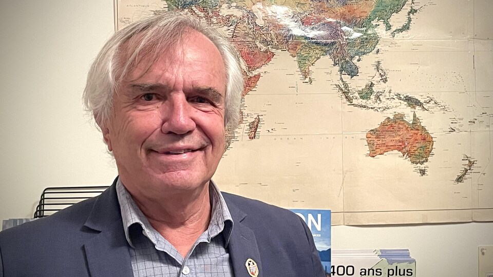 Yann Herry, récipiendaire de l'Ordre du Yukon