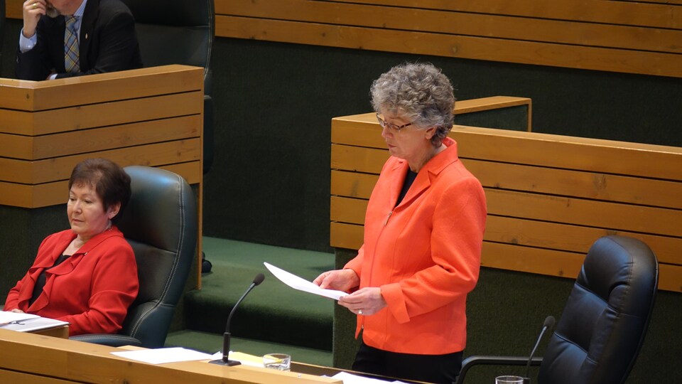 Liz Hanson entend quitter son poste de chef du NPD | Radio-Canada.ca