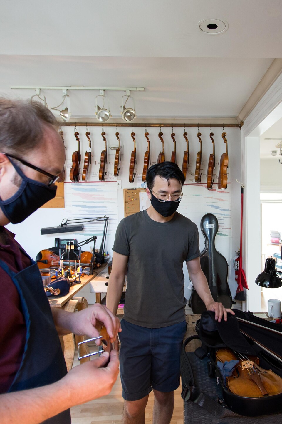 Andrew Wan et son précieux violon du 18e siècle | Radio-Canada.ca
