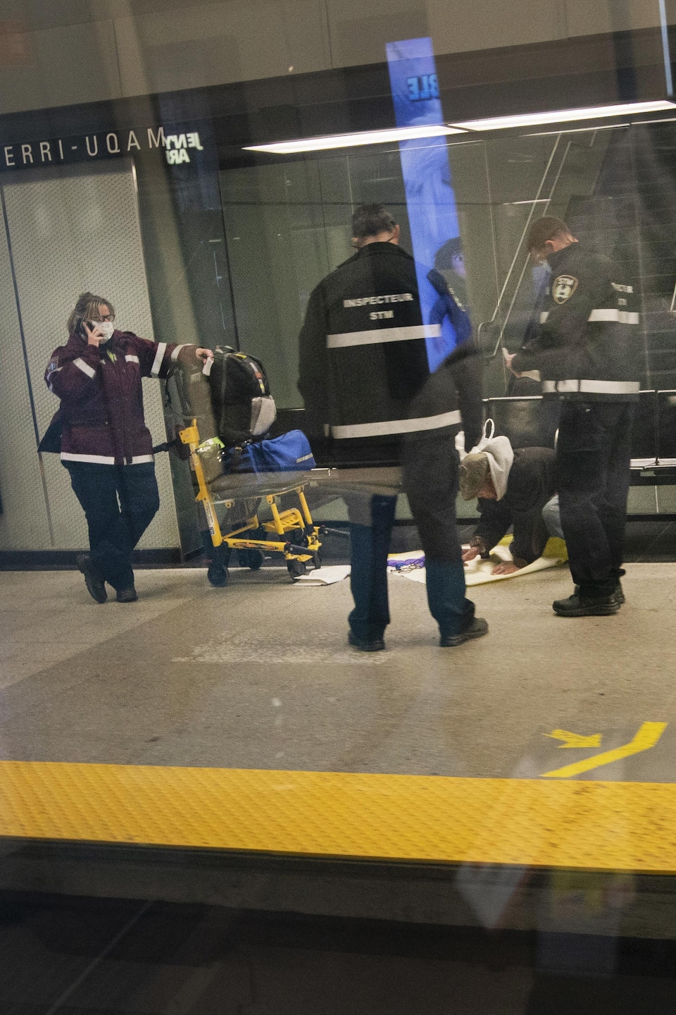 Quasi vide, le métro en temps de pandémie | Radio-Canada.ca