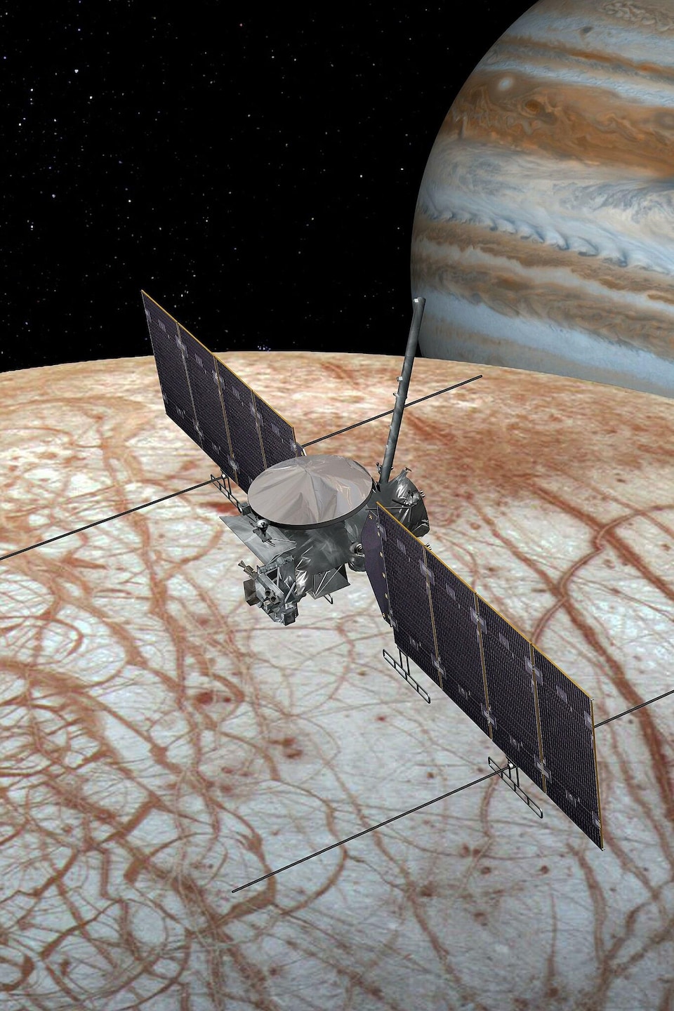 Direction Europe, lune glacée de Jupiter | Radio-Canada.ca
