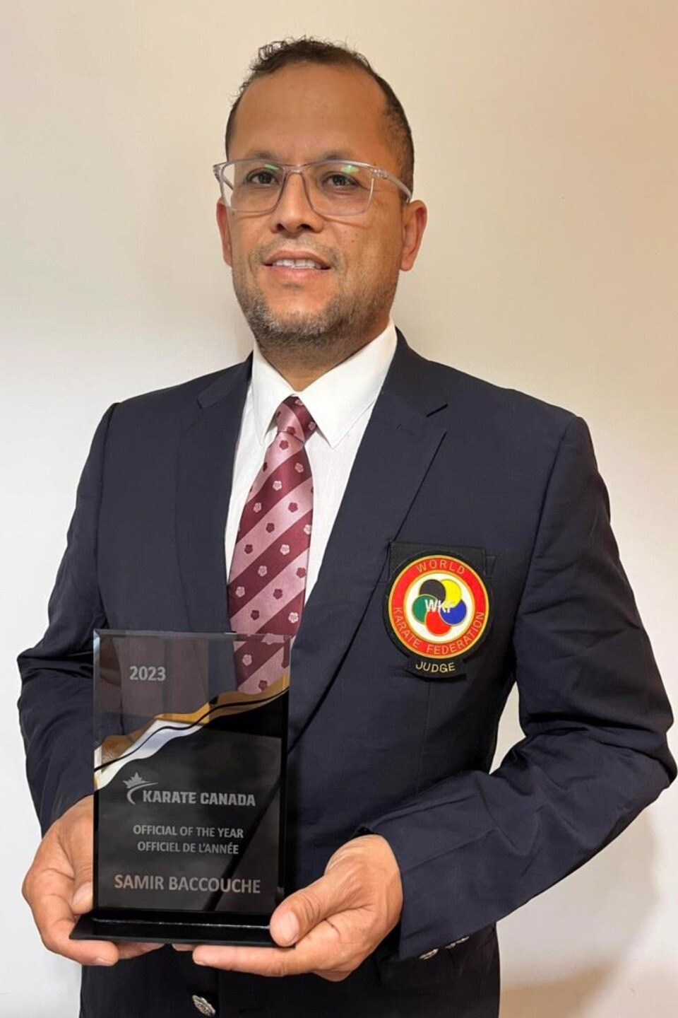 Karaté : Samir Baccouche proclamé officiel de l’année au Canada