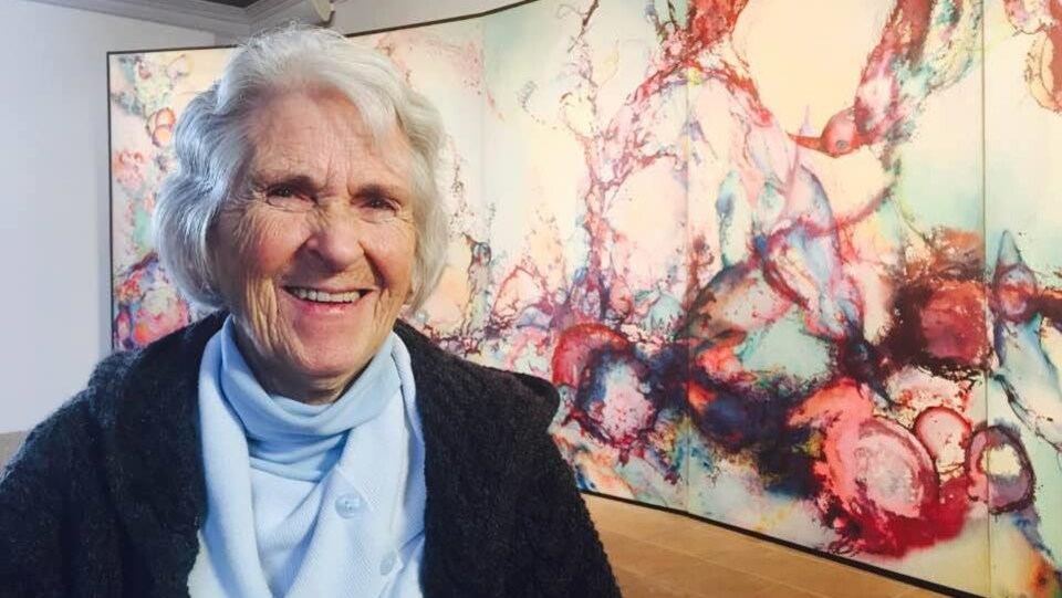 Culturel : une artiste de 92 ans expose les oeuvres de toute une vie