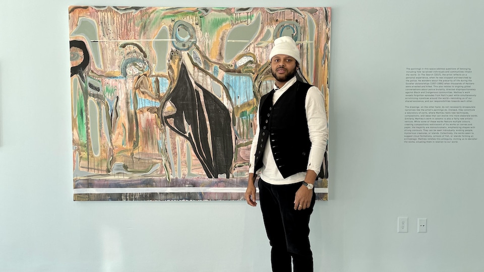 Manuel Mathieu, l’étoile montante de l’art contemporain, expose à ...