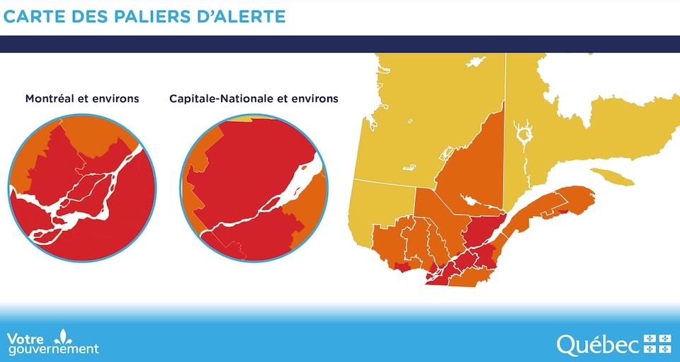 Charlevoix passera en alerte rouge vendredi | Radio-Canada.ca
