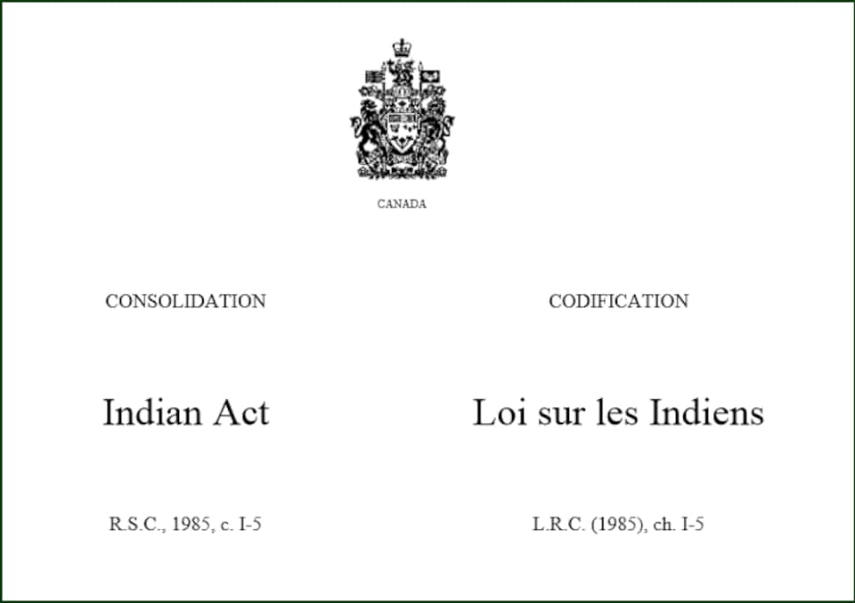 Loi sur les Indiens : les modifications fédérales ralenties par d ...