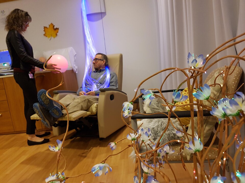 Une salle multisensorielle pour améliorer les soins de longue durée ...