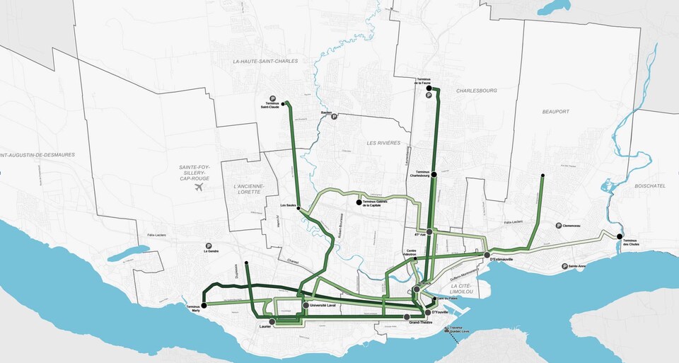 Le RTC veut un réseau plus vaste et desservir l'aéroport | Radio-Canada.ca