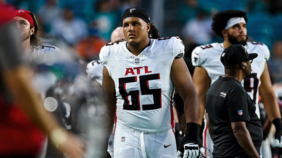 Matthew Bergeron avec les Falcons d’Atlanta : Reportage de Manon Globensky