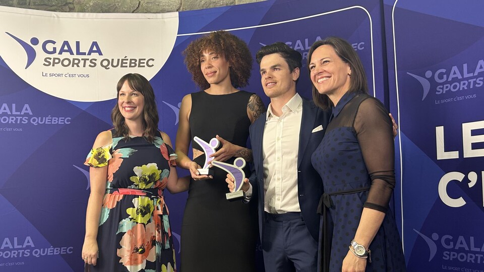 Tammara Thibeault et Mikaël Kingsbury récompensés au Gala Sports Québec | Radio-Canada.ca