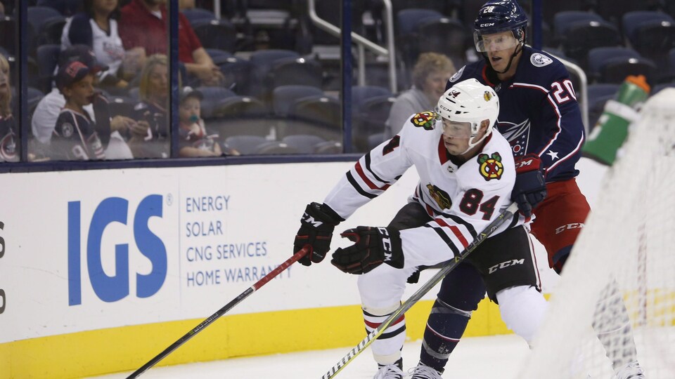 Alexandre Fortin rappelé par les Blackhawks | Radio-Canada.ca