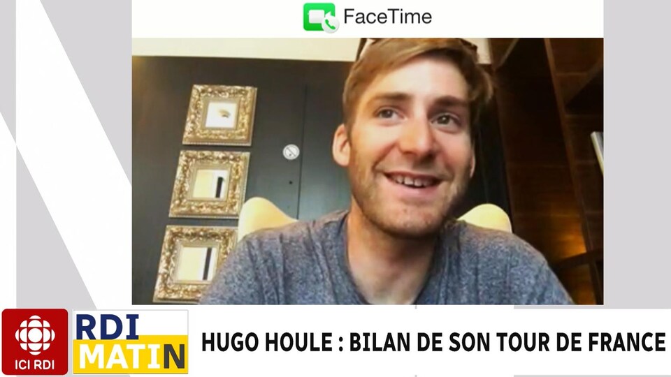 « Toute une aventure » : Hugo Houle satisfait de son premier Tour de ...