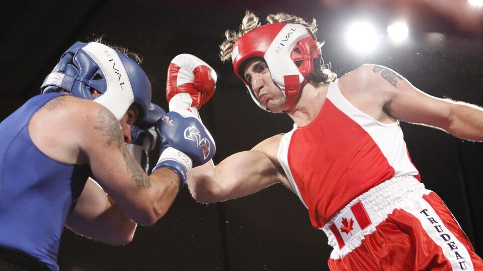 La politique en passant par la boxe...