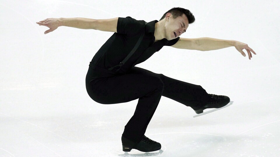 Patrick Chan dans le spectacle de patinage artistique « Rock the Rink