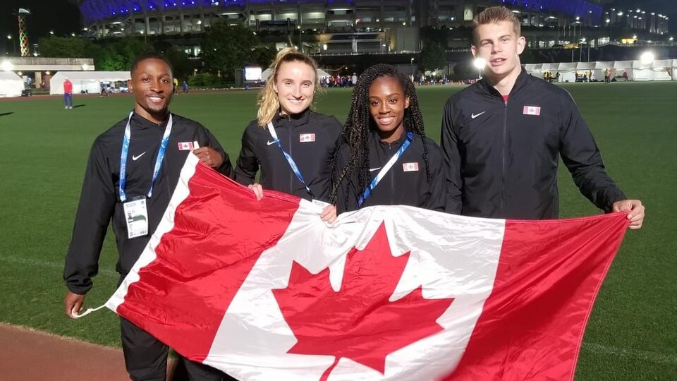Le Canada sur le podium aux mondiaux de relais | Jeux olympiques ...