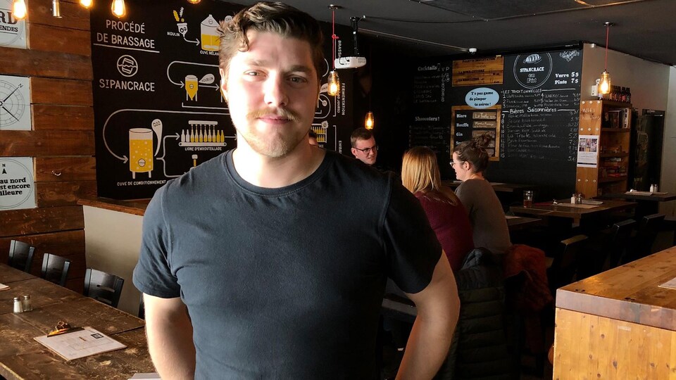 Anthony Fournier, sommelier de Baie-Comeau