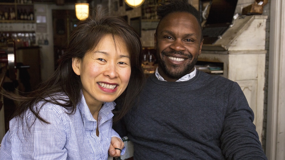 Un échange rieur et empreint d'empathie entre Kim Thúy et Pierre-Yves Lord