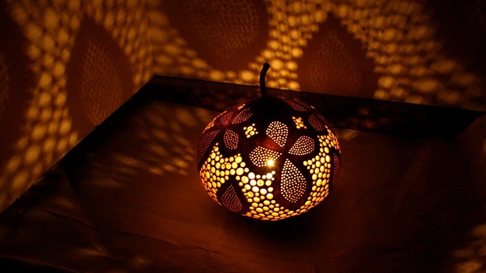 Une production de calebasses africaines…en Estrie