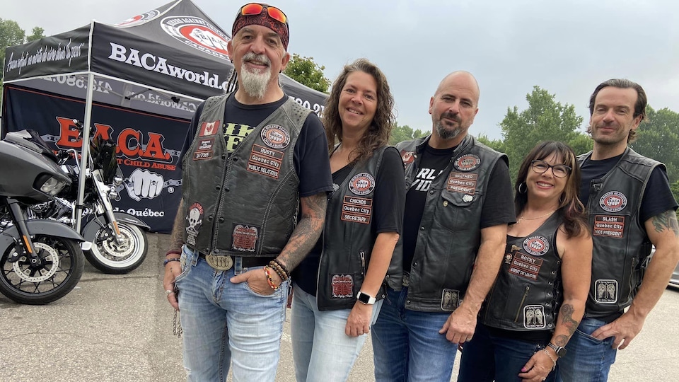 Des motards gentils pour protéger les enfants